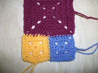 The Wench's Crafty Corner: Babette Construction - How To Join Squares ...