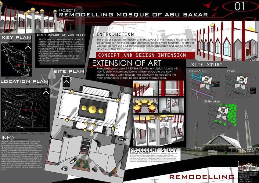 fayzsibudakarkitek: Conceptual Board : Semester 4 Architecture