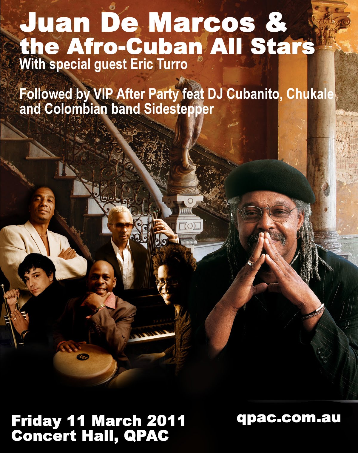DJ Cubanito. Australia: Juan De Marcos & the Afro-Cuban All Stars ...