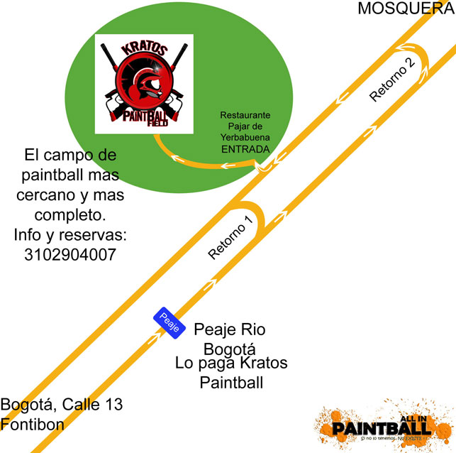 All in Paintball: 3 vs 3 relampago de speedball en Kratos Paintball