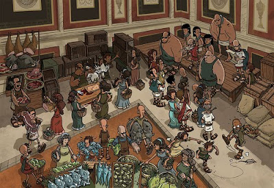 Blogging Pompeii: Cartoons by Douglas Holgate