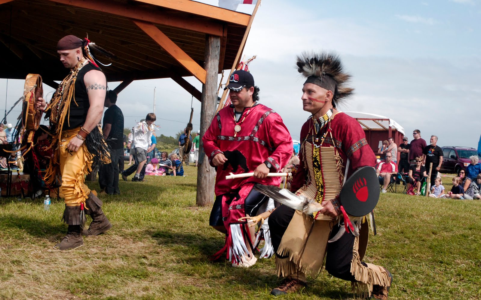 The St Johns Native Friendship Centre Flat Bay Pow Wow Hoop