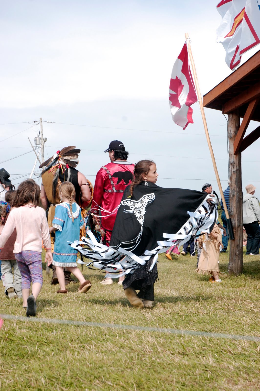 The St Johns Native Friendship Centre Flat Bay Pow Wow Hoop