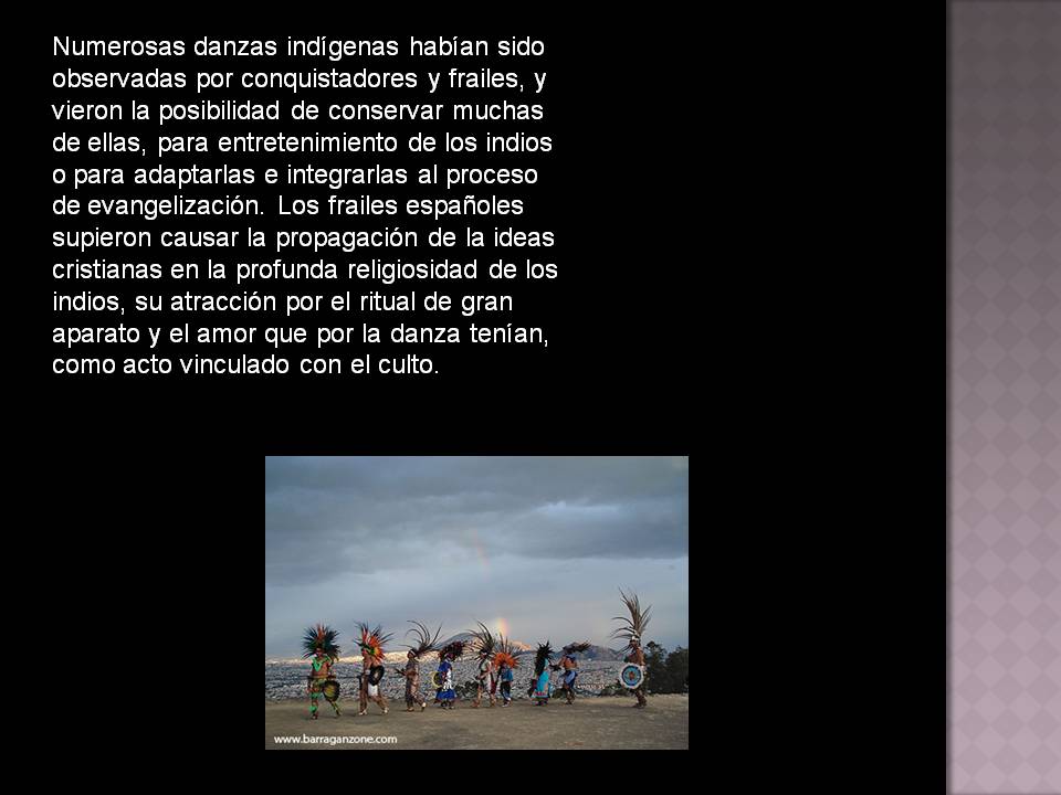 LA DANZA EN LA EPOCA COLONIAL