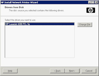 one source computers: Setting Network Printer with HP Install Network ...