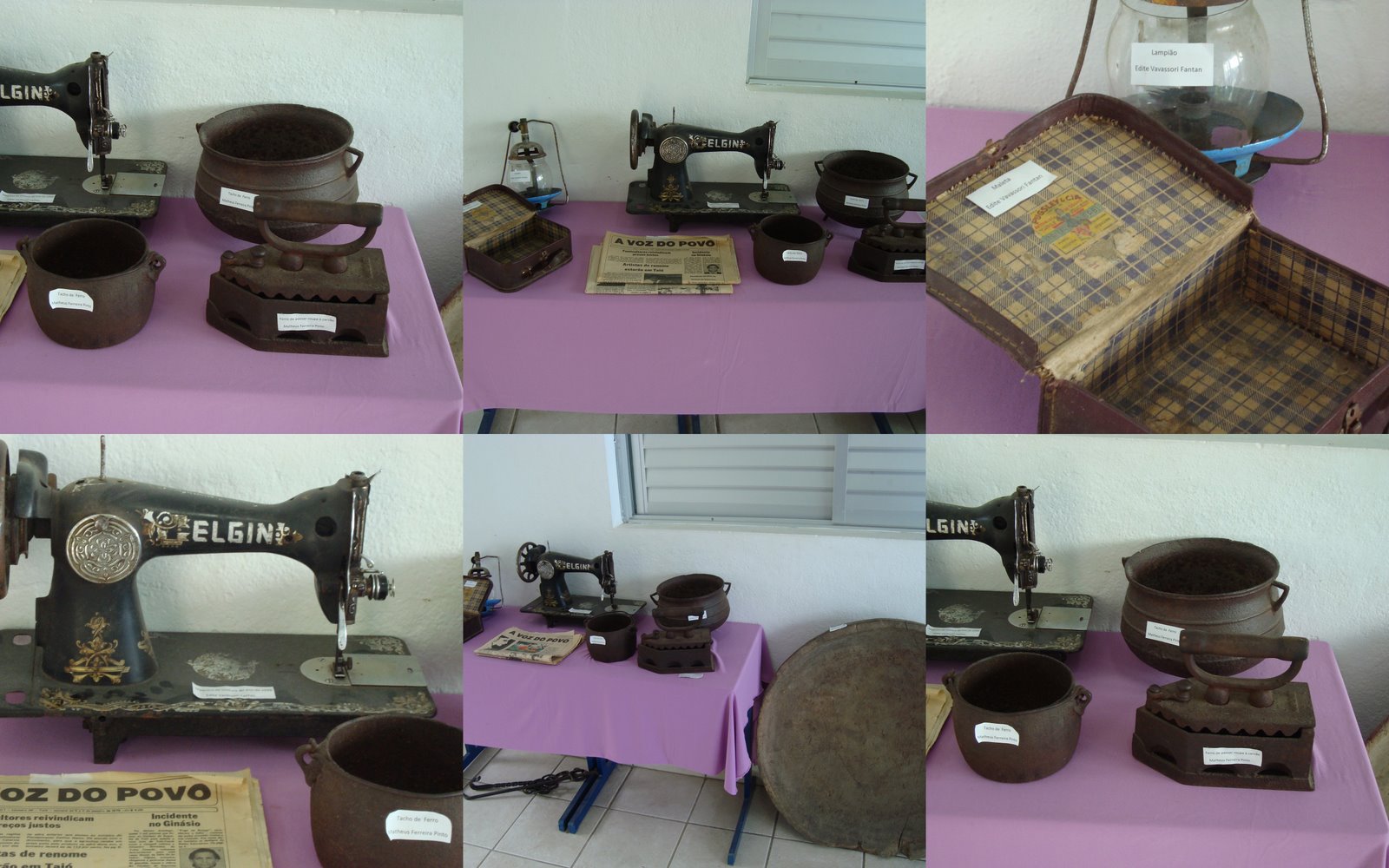 NOVA GERAÇÃO: Mini Museu