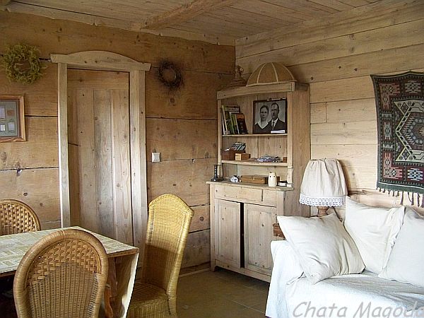 Chata Magoda: Plaster