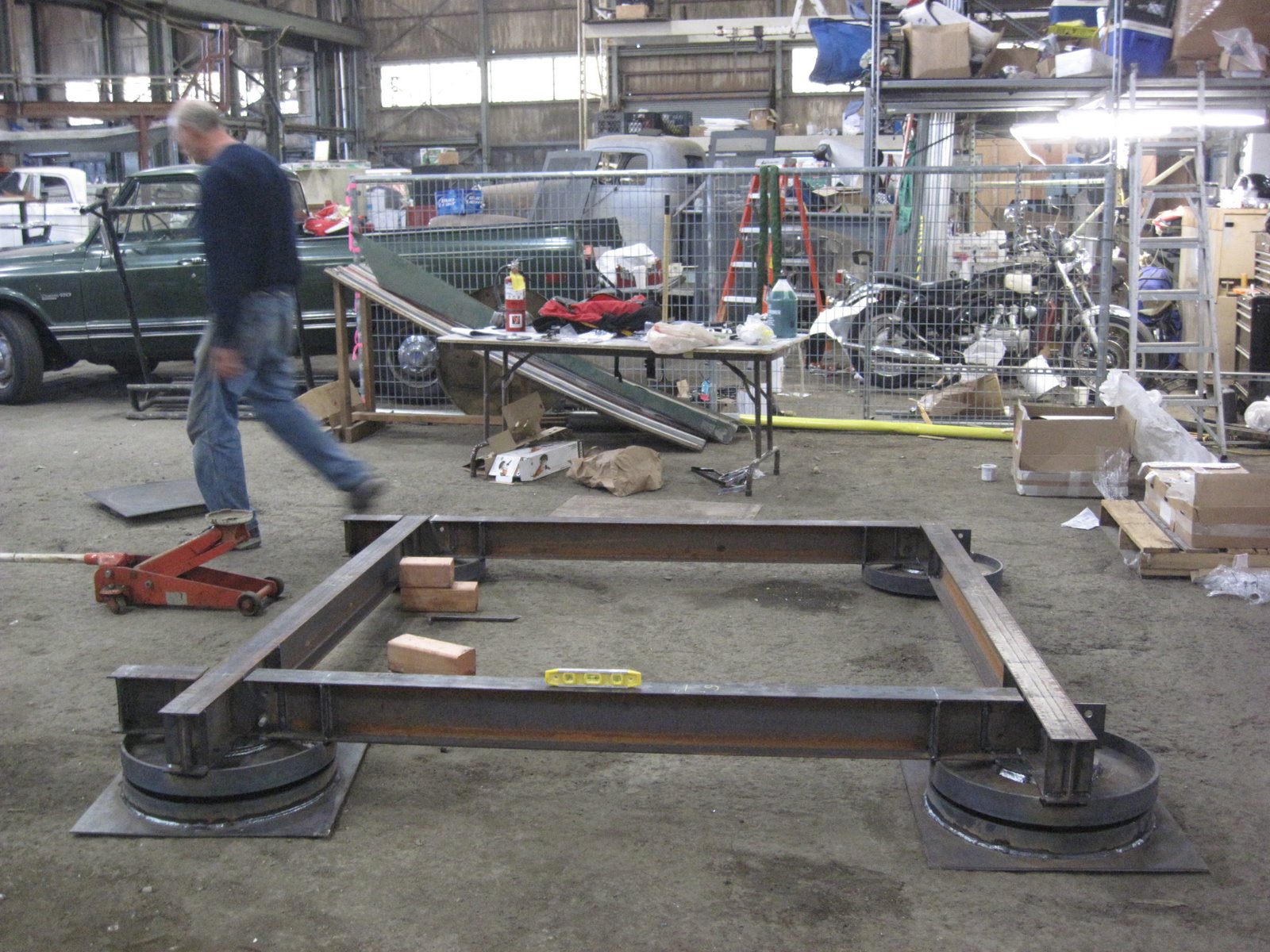 The Bowls Project: Seismic Isolation Plinth
