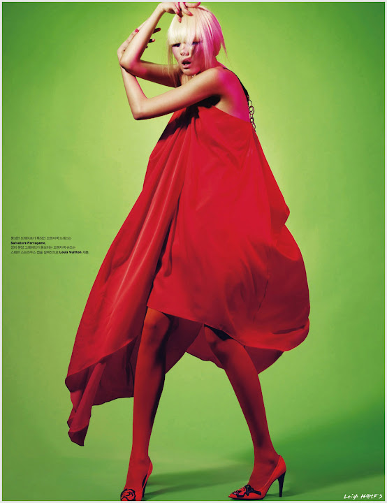 ASIAN MODELS BLOG: Han Jin Editorial for W Korea, April 2009