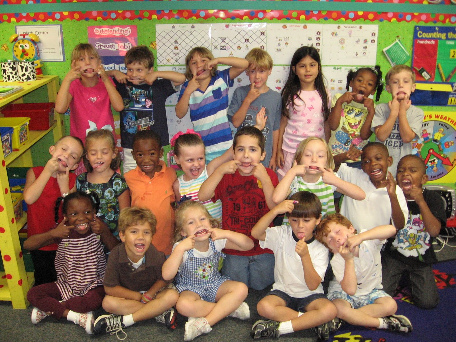 Mrs. Kimbrell's Kindergarten: Class picture...