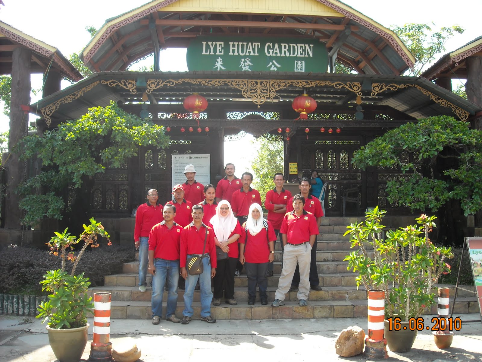 Mat Yie Garden: KURSUS BONSAI DI IKBN KUALA PERLIS PD 13HB-17HB JUN 2010
