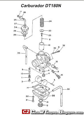Ciclo 2 tempos-Tudo sobre Motos e motores 2Tempos! ::: Vista explodida ...