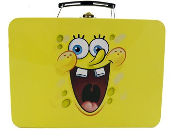 urbanattitude.co.uk: SpongeBob Smiley Face Yellow Lunch Box