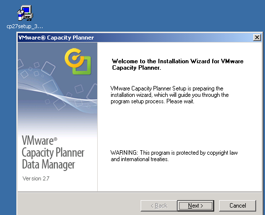 Setting up VMware Capacity Planner ( Walkthrough guide )