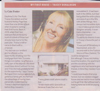 Tracey Donaldson Press: NZ Herald - Homes Section