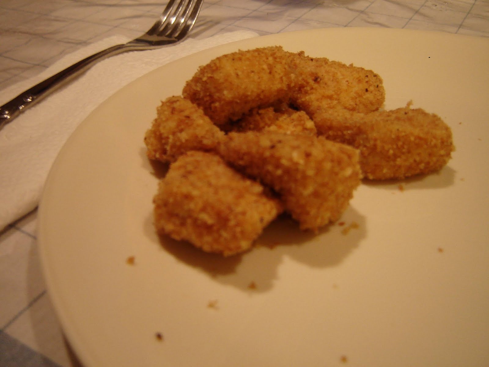 Unfinished Mom: Shake 'N Bake Chicken Nuggets - from scratch!