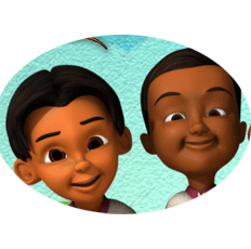NISA GUNAWAN: Ciri & Karakter Keluarga, Sahabat Upin - Ipin