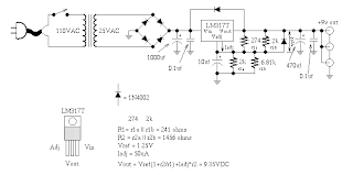 GuitarTech: Ultra-Clean 9V DC Power Supply Guitar Effect Schematic