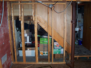 Our Basement Renovation: Jimmy Rig