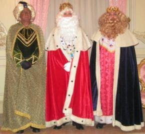 jujopm: "Los Reyes Magos vs Papá Noel"