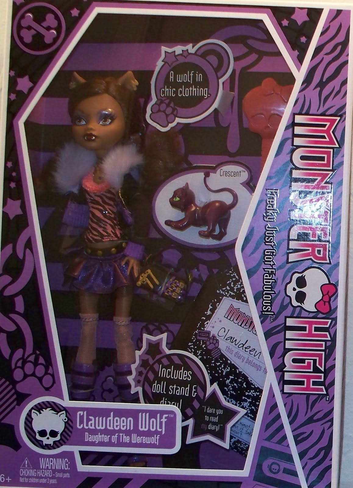 Roxanne's Dolls: Clawdeen Wolf