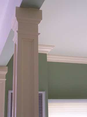 Integrity Custom Carpentry: Recessed panel columns