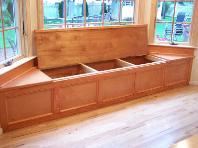 Integrity Custom Carpentry: Bay window seat