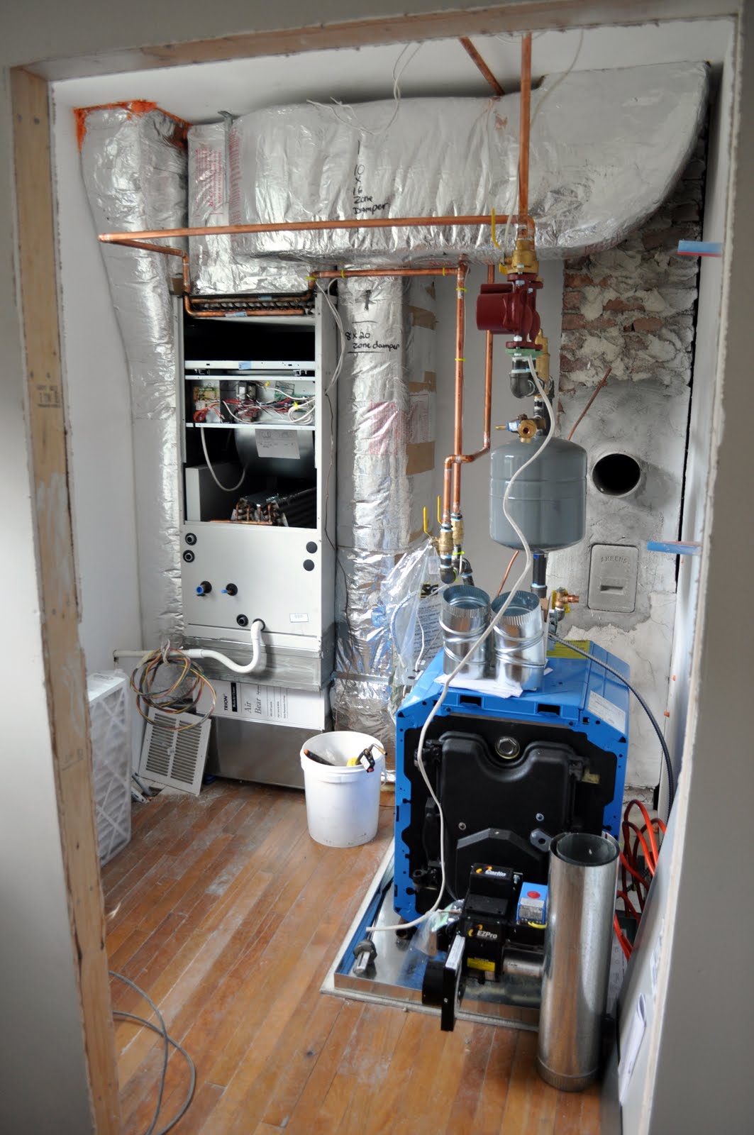 The Grange House: Boiler, Air Handler, and Super Store