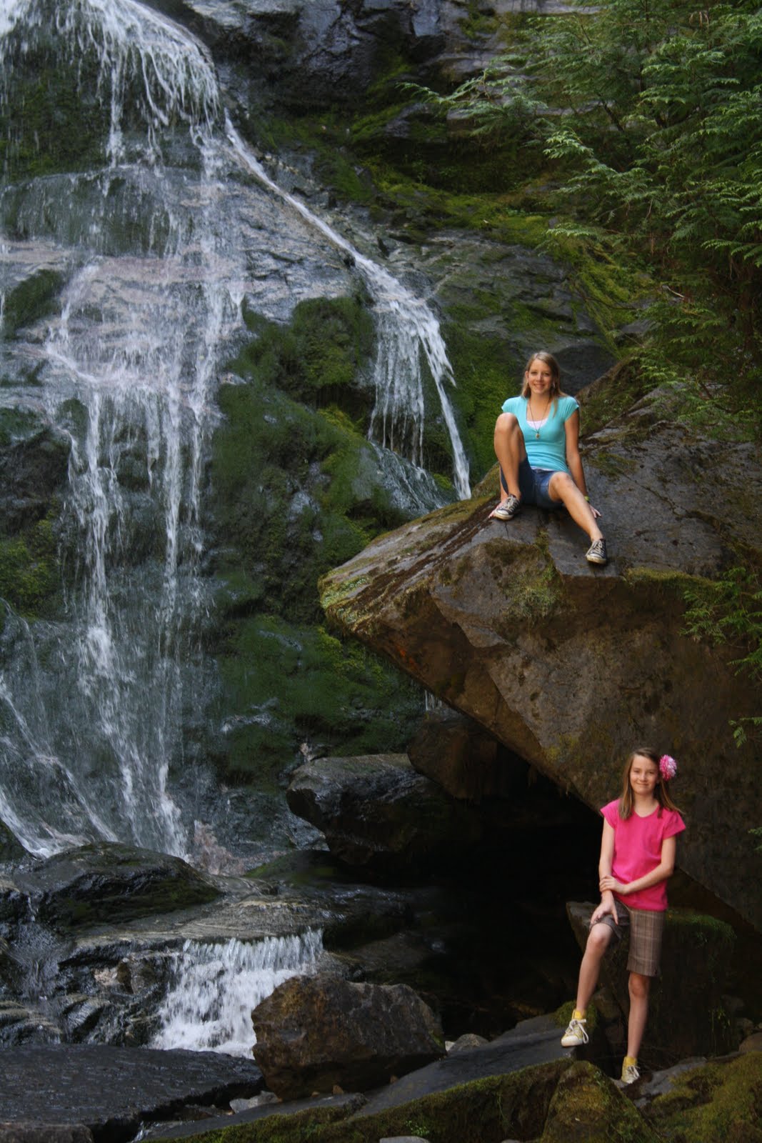 MK Postnikoff Family: Glade Waterfall, BC