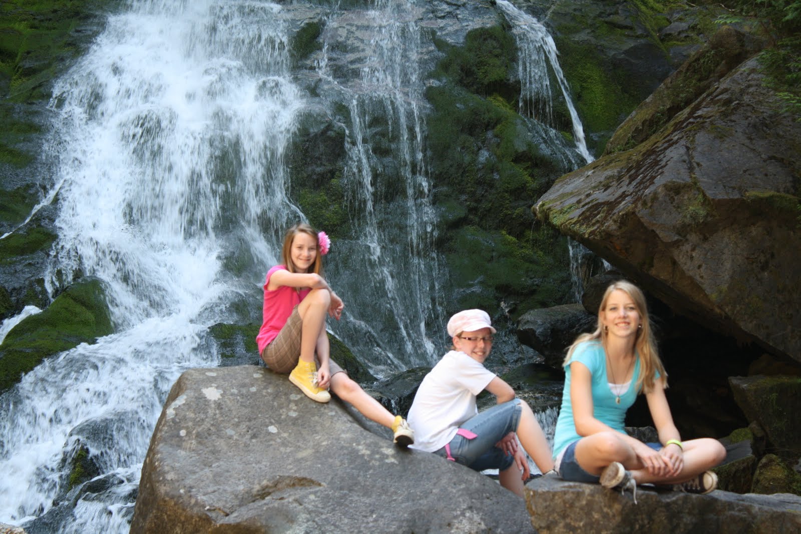 MK Postnikoff Family: Glade Waterfall, BC