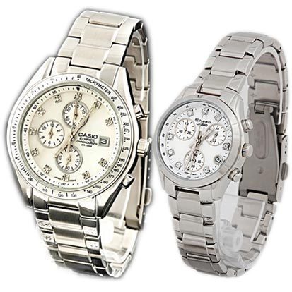 CASIO WATCH ORIGINAL: CASIO COUPLE EF -503 SPP.SHN-5000 SPP PRICE : IDR ...