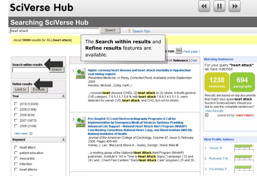BibMed Blog: Elsevier lanza SciVerse Hub: ScienceDirect, Scopus y ...