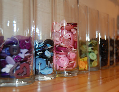 CRAFTY RED: Button Storage