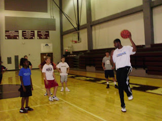 BISON HOOPS BLOG: Shan Foster Camp at Station Camp High School