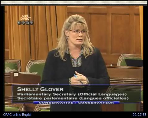 CanadianSense: Shelly Glover: CTV Question Period Updated: Jane Taber
