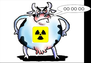 The world that revolves around me: Ode to the radioactive cow with a ...
