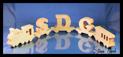 Scrollsaw Workshop: Alphabet Train Scroll Saw Pattern. All Aboard.