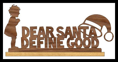 Scrollsaw Workshop: Dear Santa Scroll Saw Pattern