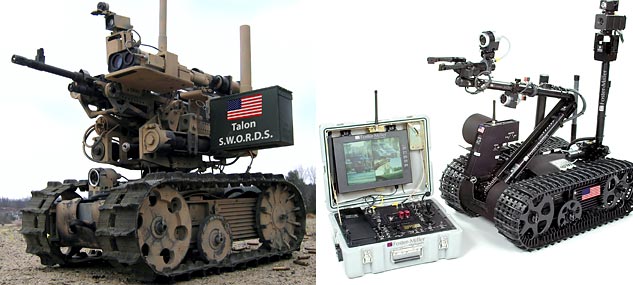 teknologi robot militer