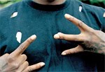 What is folk gang signs? | Blood Piru Knowledge
