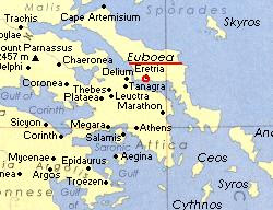 A Survey of Ancient Coins: Greece/ Euboia; Euboian League. Circa 304 ...