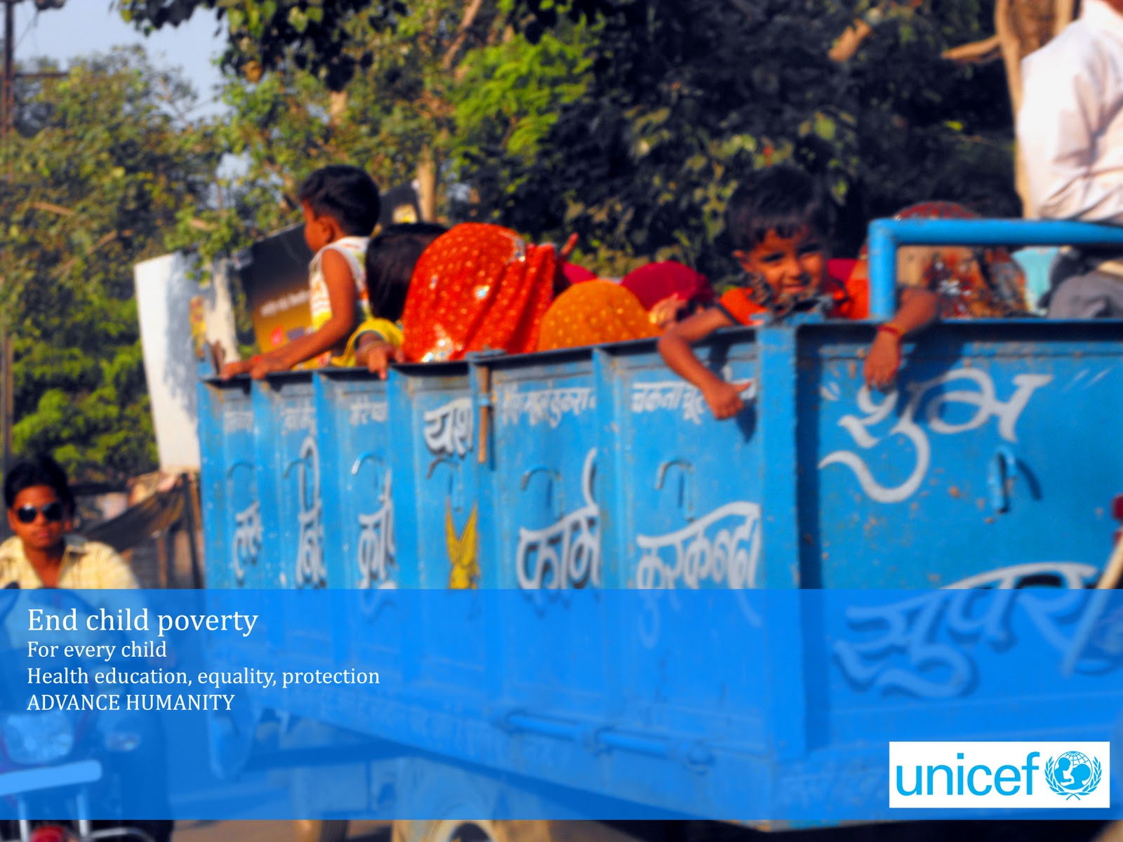 Creative tap design: unicef flash banner: my final unicef poster design