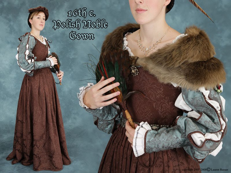 The Great Basin Costume Society: 16th c. Renaissance/Elizabethan Noble Gown