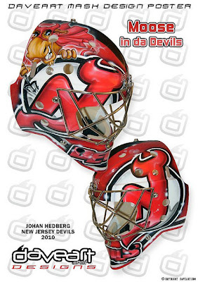 I Love Goalies!: Johan Hedberg 2010-11 Mask
