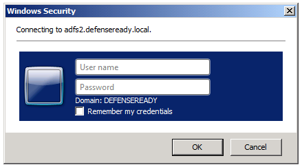 Display ADFS 2.0 Forms Authentication Login Page Instead of Windows ...