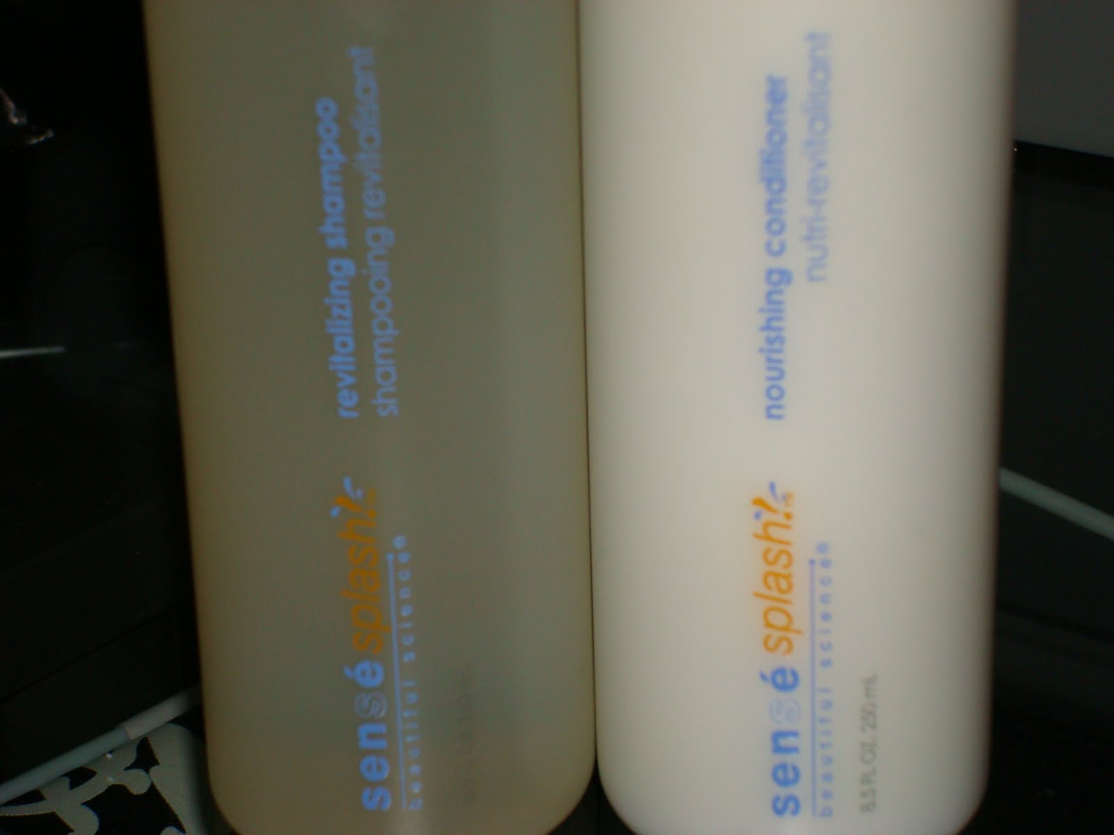 Welcome to My World... : USANA Sense Splash Shampoo Conditioner