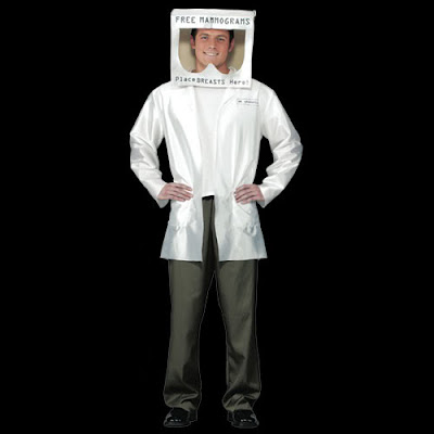 Inappropriate Halloween Costumes: Mammogram Man Halloween Costume