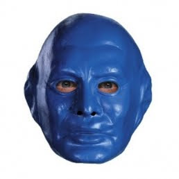 Inappropriate Halloween Costumes: Blue Man Group Halloween Costume Mask