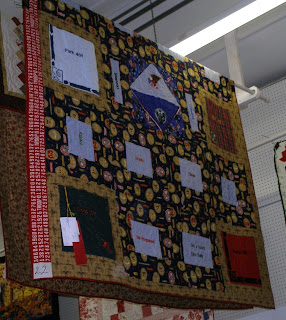 Marcy's Quilting: Jeremy's Eagle Scout Quilt
