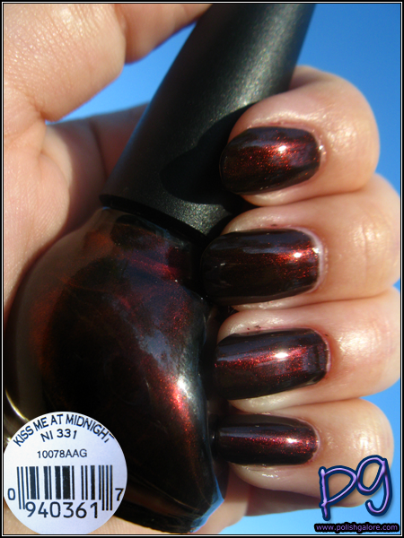 Nicole by OPI Kiss Me At Midnight - Polish Galore Nicole by OPI Kiss Me At Midnight - Polish Galore
